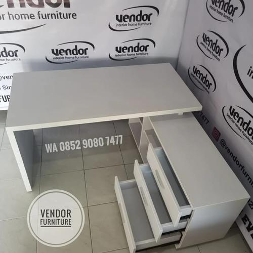 Jual Meja Letter L Industrial Meja Kerja Meja Direktur Meja Kantor HPL ...