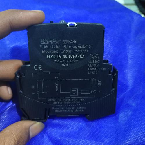 Jual E-T-A ESX10-TA-100-DC24V-10A Electronic Circuit Protector 1P 10A ...