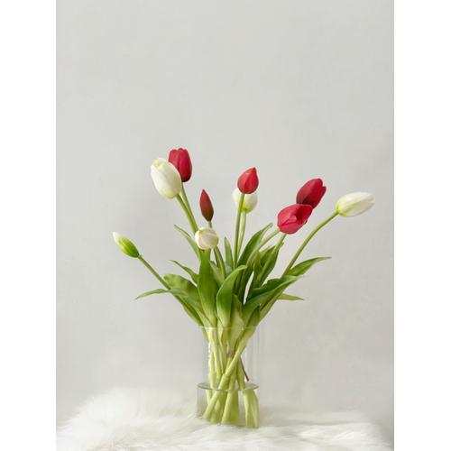 Jual Bunga Plastik Tulip - Karet Premium - Wine - Jakarta Timur ...
