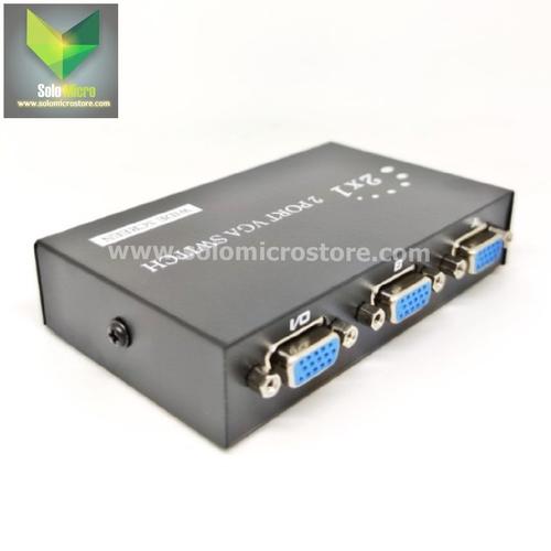 Jual Vga Switch 2 Port / Switcher Vga (2 Input 1 Output) - Kota ...