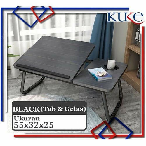 Jual Meja Lipat Laptop / Meja Laptop Lipat / Oxy Folding Table - Hitam ...