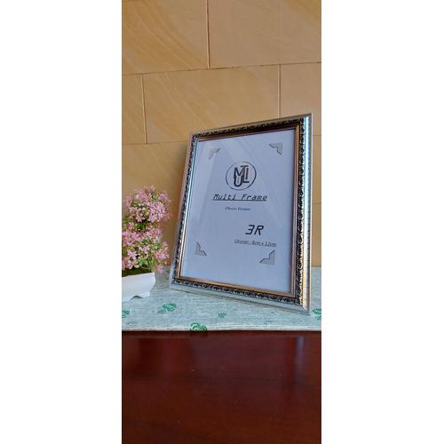 Jual Bingkai / Frame Foto Ukuran 3R (Warna Gold / Silver) - Silver ...