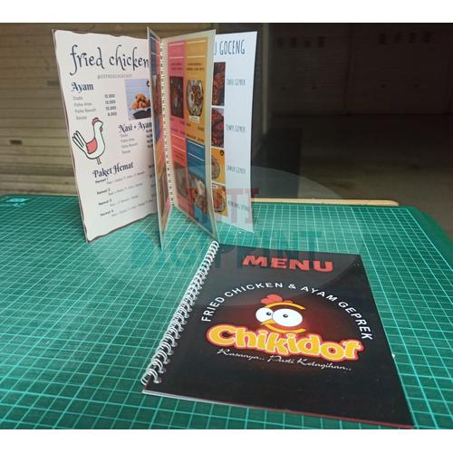 Jual Cetak Buku Menu A5 - Full Print + Laminating - Jakarta Utara ...