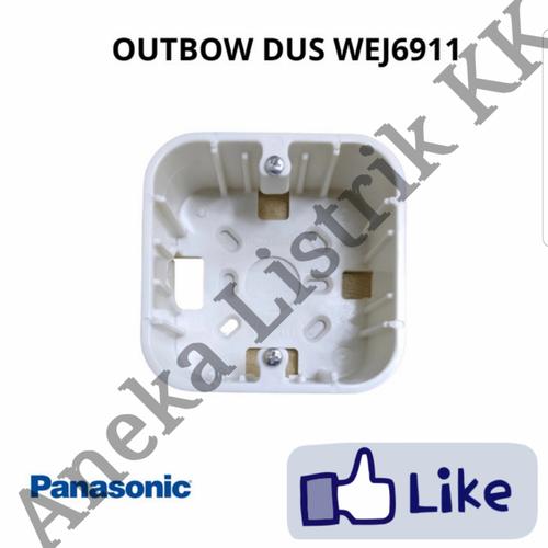 Jual PANASONIC WEJ6911W BOX OUTBOW KOTAK OB DUS DOOS OUTBOWDUS WEJ 6911 ...