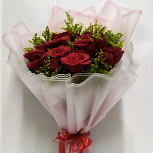 Jual buket bunga mawar merah/bunga asli/fresh/bunga murah/cantik ...