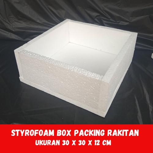 Jual styrofoam box packing rakitan ukuran 30 x 30 x 12 cm - Kota ...