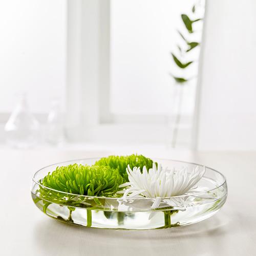 Jual Vas Bunga Bulat Kaca Bening Simple Elegant Transparent Flower Vase ...