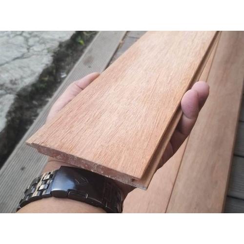 Jual Plafon Kayu Lumber Ceiling Kayu Kruing Ukuran 1.1x8x100cm Up - Kab ...