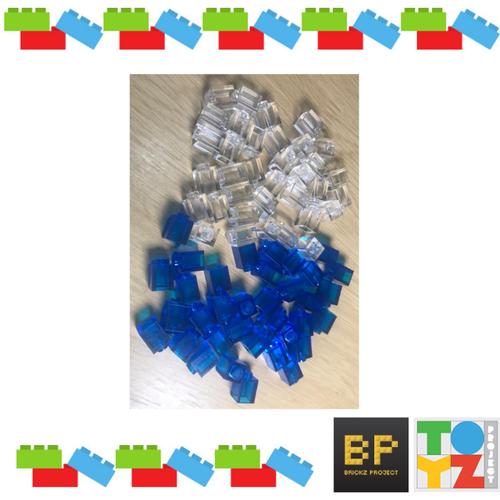 Jual Lego New Part 3005 Transparant Brick 1x1 Clear Blue - Blue ...