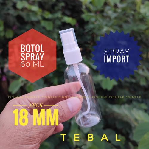 Jual Botol Spray 60 ml Bening - Botol Hand Sanitizer - Botol Parfum ...