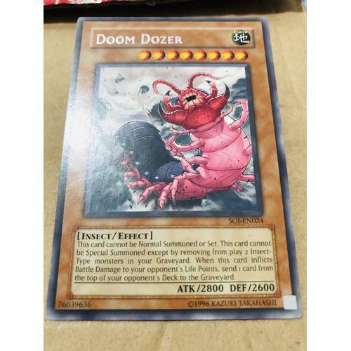 Jual kartu yugioh original doom dozer rare seri soi unlimited - Jakarta ...