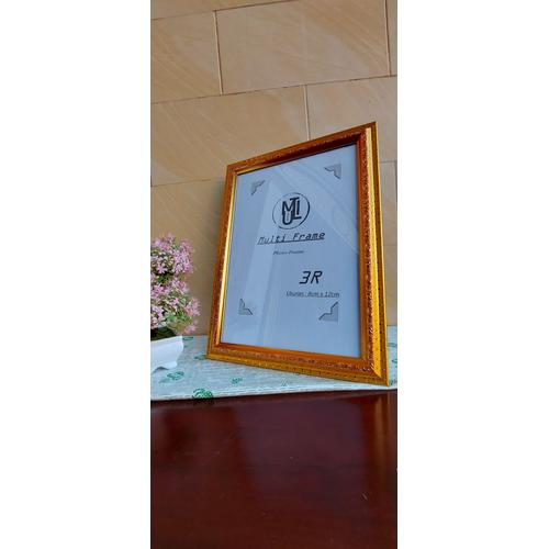 Jual Bingkai / Frame Foto Ukuran 3R (Warna Gold / Silver) - Kota ...