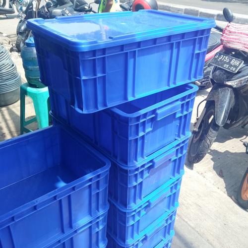 Jual kontainer industri / box plastik serbaguna rabbit 6033 + tutup ...