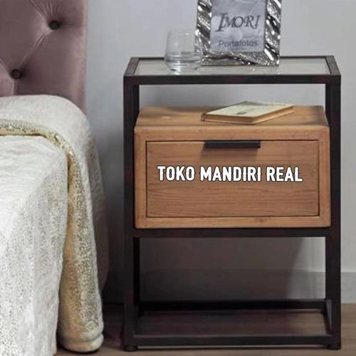 Jual meja sudut /drawer kayu besi minimalis - Kota Tangerang - Toko ...