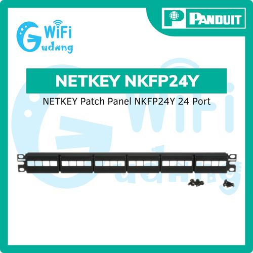 Jual PANDUIT NETKEY Patch Panel NKFP24Y 24 Port - Jakarta Pusat ...