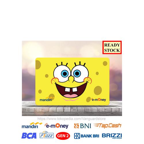 Jual Emoney Kartu BRI BNI BCA MANDIRI Anime SpongeBob SquarePants - 1 ...