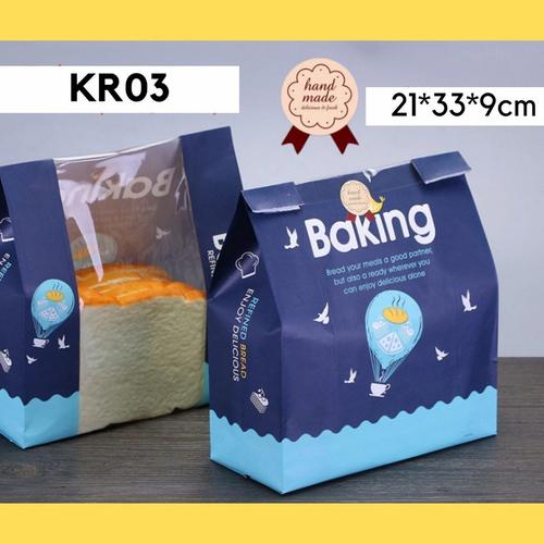 Jual Kantong Plastik Roti Tawar / Plastik Kertas Roti / Plastik Roti ...