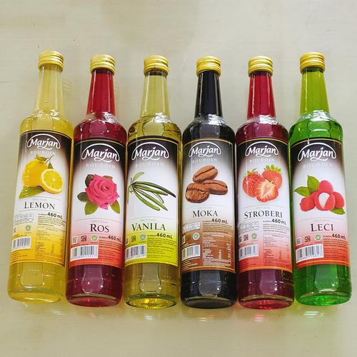 Jual Marjan 460ML varian rasa ‼️WAJIB TAMBAH BUBBLE NON GOJEK‼️ - leci ...