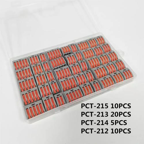 Jual WAGO connector PCT 212 213 214 215 1Box terimal block lever cage 2 ...