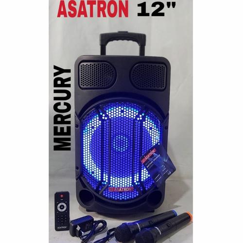 Jual SPEAKER PORTABLE ASATRON 12 INCH MEETING ASATRON MERCURY 12INCH 2 ...