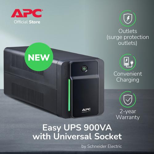 Promo UPS APC Easy UPS BVX 900VA 480W BVX900LI-MS - Jakarta Utara - APC ...