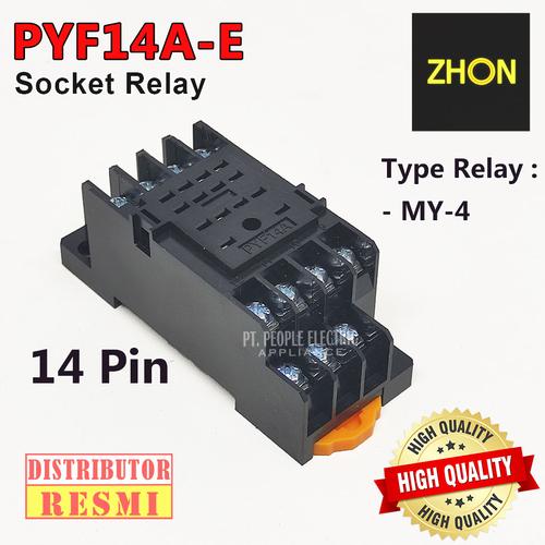 Jual Soket 14 PIN Timer H3Y-4 Relay MY4N - Jakarta Barat - People ...