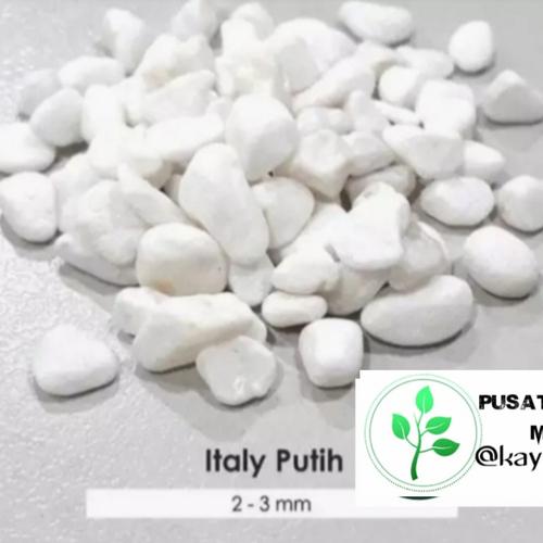Jual batu koral italy 1kg putih / batu import putih / batuh putih italy ...