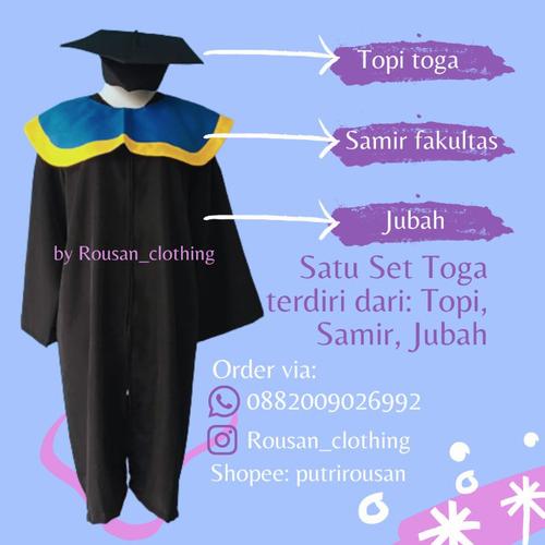 Jual Toga Wisuda MAGISTER UNDIP - S2 FH, L - Kota Semarang - Rousan ...