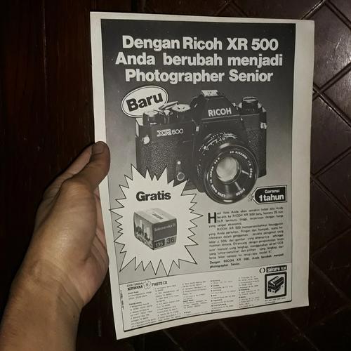 Jual Iklan Jadul Tahun 70 an Kamera Ricoh - Kota Bandung - Kawan ...