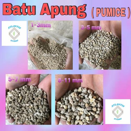 Jual Media Tanam Pumice / Batu Apung / Filter Pumice Stone (1 KG) MURAH ...