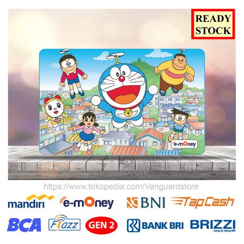 Jual Emoney Kartu BCA MANDIRI Anime Doraemon Baling Baling Bambu - 1 ...