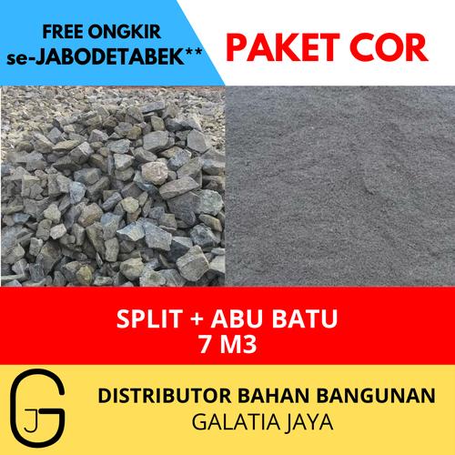 Jual Paket Cor ! Split dan Abu Batu 7 m3 - Free Ongkir - Kota Tangerang ...