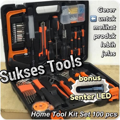 Jual Home Tool Kit Set 100 pcs Tool Kit Tool Set - Jakarta Utara ...