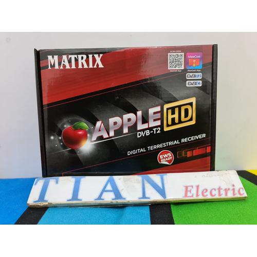 Jual MATRIX APPLE DVB-T2 Digital Terrestrial Receicer / Set Top Box ...