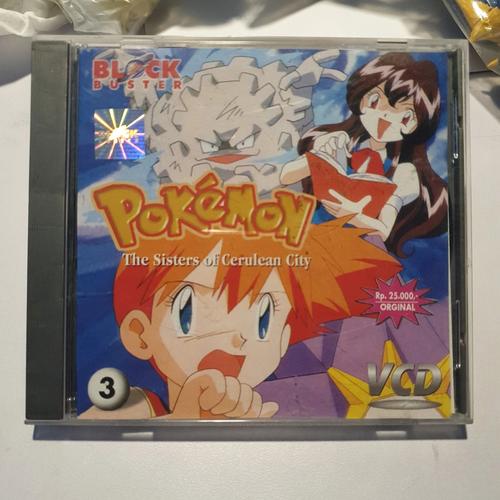 Jual VCD Pokemon The Sisters of Cerulean City 3 ORI - Kota Surabaya ...