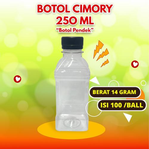Jual botol cimory 250ml (pendek) - Non packing, Hitam - Jakarta Barat ...