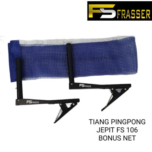 Jual Tiang Net Tenis Meja Tiang Net Pingpong Frasser Jepit free net ...