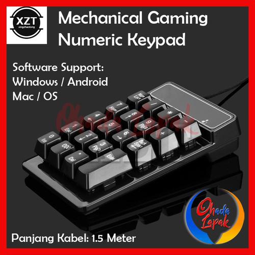 Jual Numeric Keypad Wireless Keyboard USB Numeric Numpad Bluetooth ...