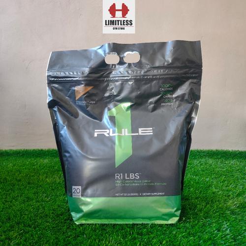 Promo Rule One Mass Gainer 12 lbs - R1 LBS Rule1 12lb Susu Penggemuk ...