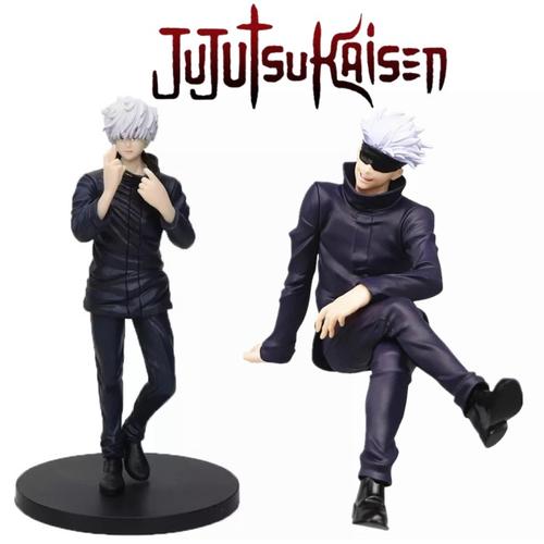 Jual ACTION FIGURE JUJUTSU KAISEN GOJO SATORU STANDING SIT VER. TOPPER ...