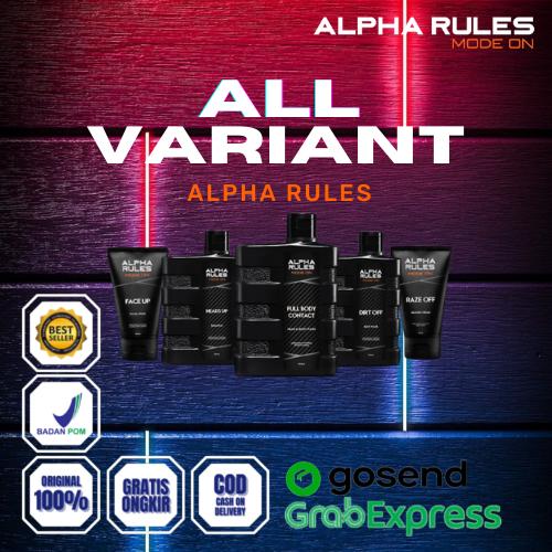 Jual Alpha Rules All Variant package Original - full body conta - Kota ...