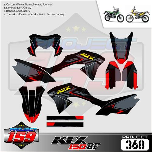 Jual Decal Motor KLX 150 BF - Project 368 Supermoto Livery - Kab ...