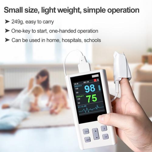 Jual Oksimeter - Alat Monitor Kadar % Saturasi Oksigen Darah + Detak ...