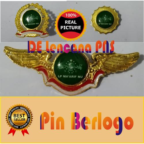 Jual Pin logo LP Maarif NU Warna emas tidak akan luntur - Jakarta Pusat ...