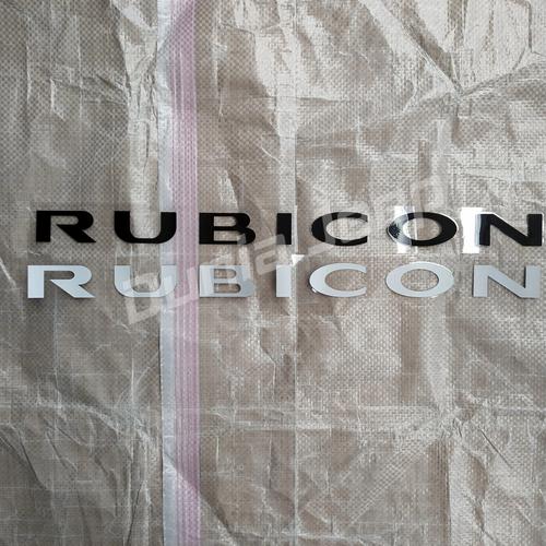 Jual Sticker Stiker Decal RUBICON Jeep Rubicon JK - Jakarta Barat ...