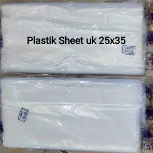 Jual plastik sheet 25x35 lembaran/plastik lembaran/alas nasi - Jakarta ...
