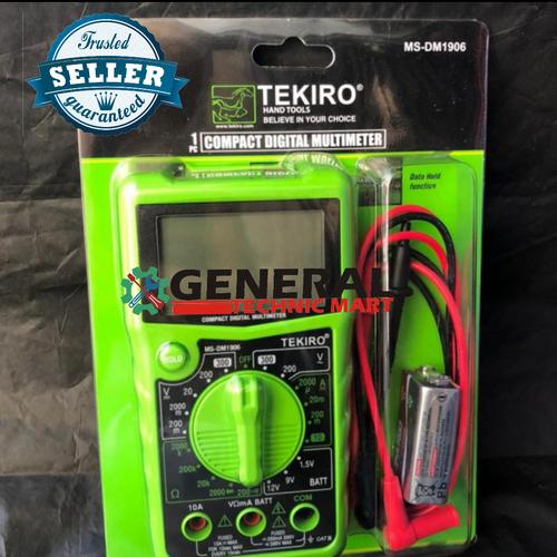 Jual Compact Digital Multimeter / Multitester Digital TEKIRO MS-DM1906 ...