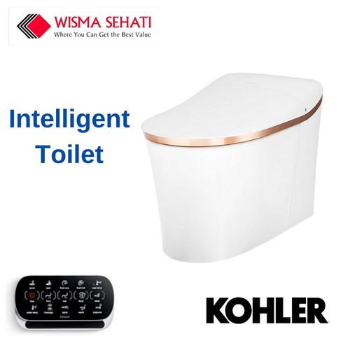 Promo KOHLER EIR Intelligent Toilet Touchless Sunrise Gold K-77795MY-SG ...