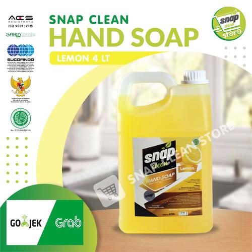 Jual HAND WASH LEMON SNAP CLEAN -4LT [Khusus Grab & Gojek] - Jakarta ...
