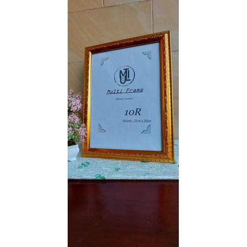 Jual Bingkai / Frame Foto Ukuran 10R (Warna Gold / Silver) - Kota ...